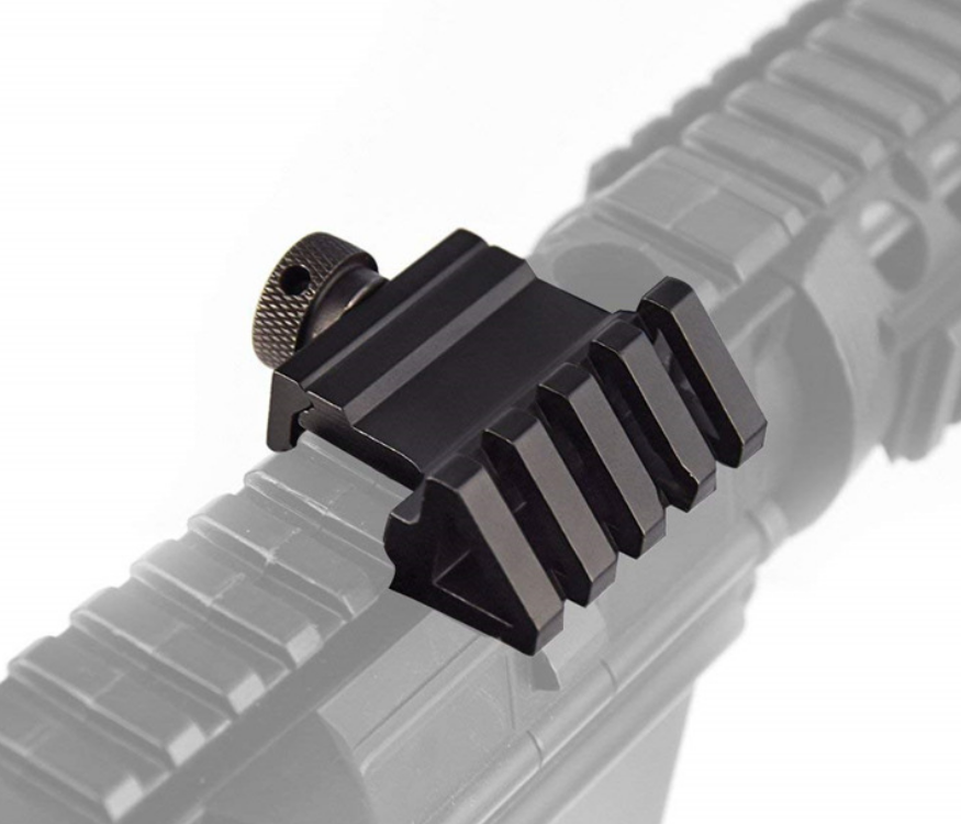 Gear 45 Degree Angled Mounting Base for 20mm Rail Airsoft Airsoft ...