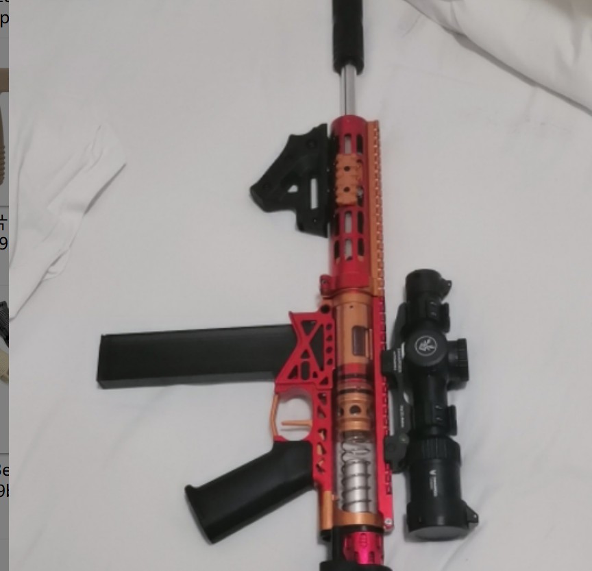 Tactical angular front grip for Airsoft BB AirGun1913, polymer rail ...