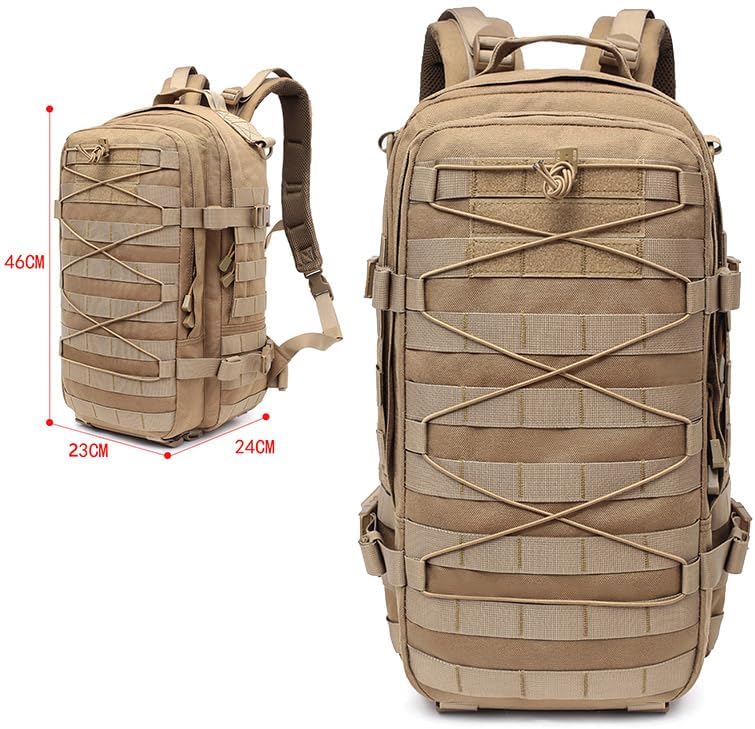 25L Tactical Backpack Military Hunting Bag Fishing Hiking Outdoor Heavy ...