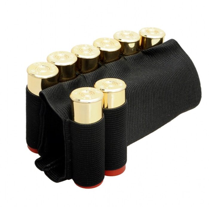 8 Rounds Shotgun Buttstock Ammo Pouch Shell Holder Cartridge Bandolier ...