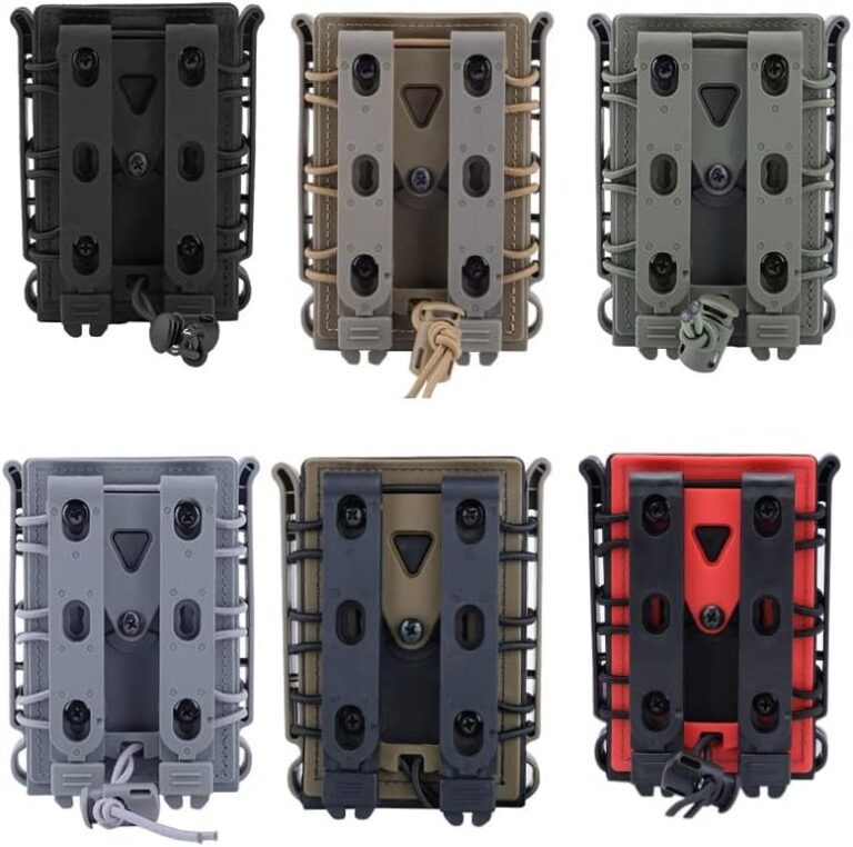 5.56/7.62 mm Universal Magazine Pouch, Tactical Soft Shell MOLLE Mag ...