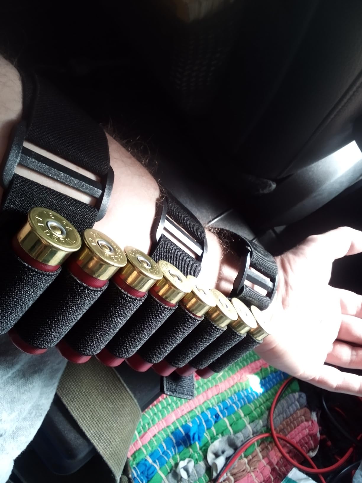 8 Rounds Tactical Shotgun Gun Stock Ammo Pouch Storage Shotgun Shell ...