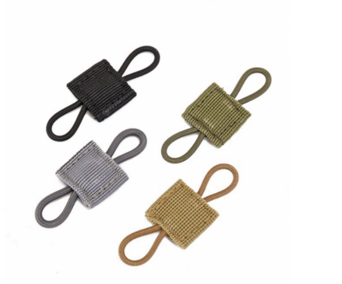 4PCS Elastic Molle PTT Retainer Ribbon Buckle Tactical Backpack ...